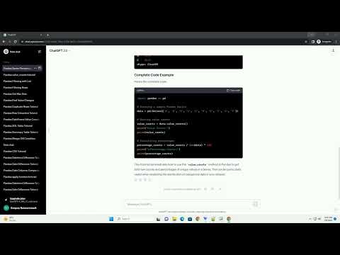 pandas series value counts percentage