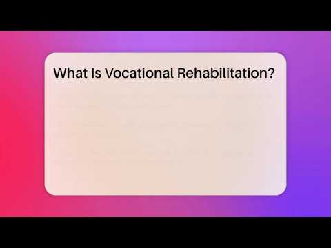 What Is Vocational Rehabilitation? - Jail & Prison Insider