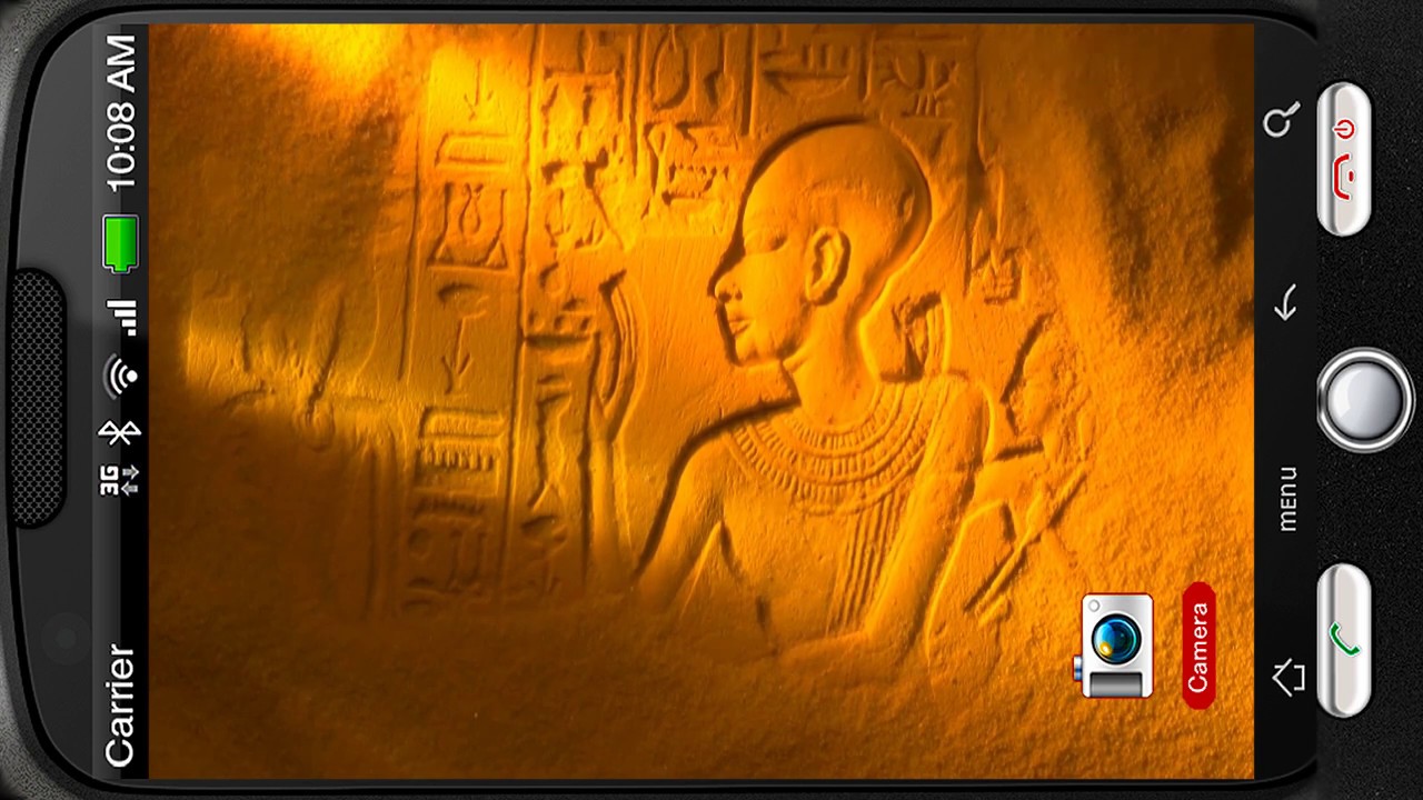 Mystery Egyptian Hieroglyphs Deluxe HD Edition 3D Live Wallpaper for Android