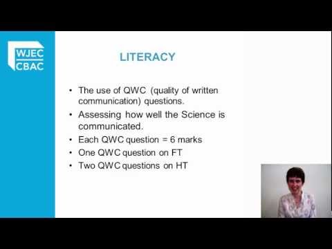 WJEC GCSE Science Literacy and Numeracy