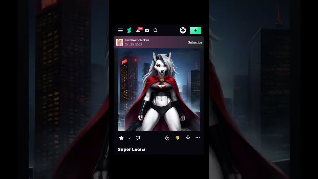 hardboildchicken (DeviantArt) - Super Loona