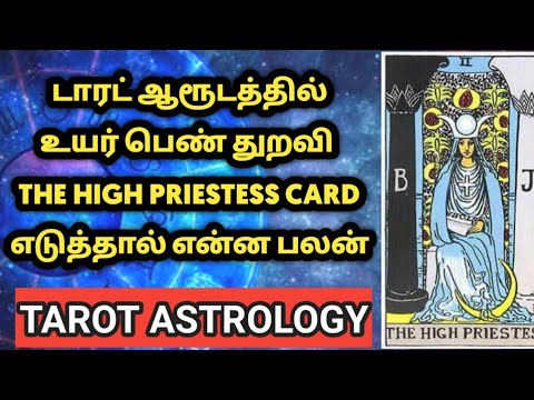 டாரட் ஆருடம் பிரசன்னம் | 2.High priestesses Tarot | learning tarot card meanings
