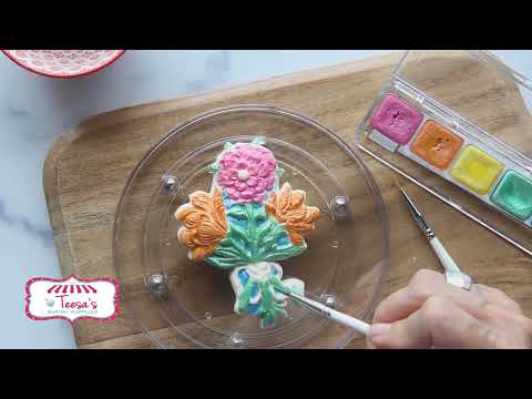 Painting a Springerle Cookie