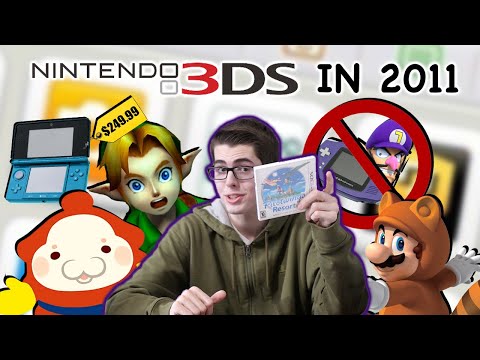 The Nintendo 3DS in 2011 | A 3D Land of Eye Strain - TeeGeeThree