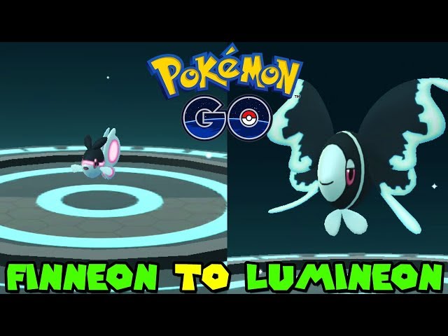 Is Finneon's shiny form in Pokemon GO?