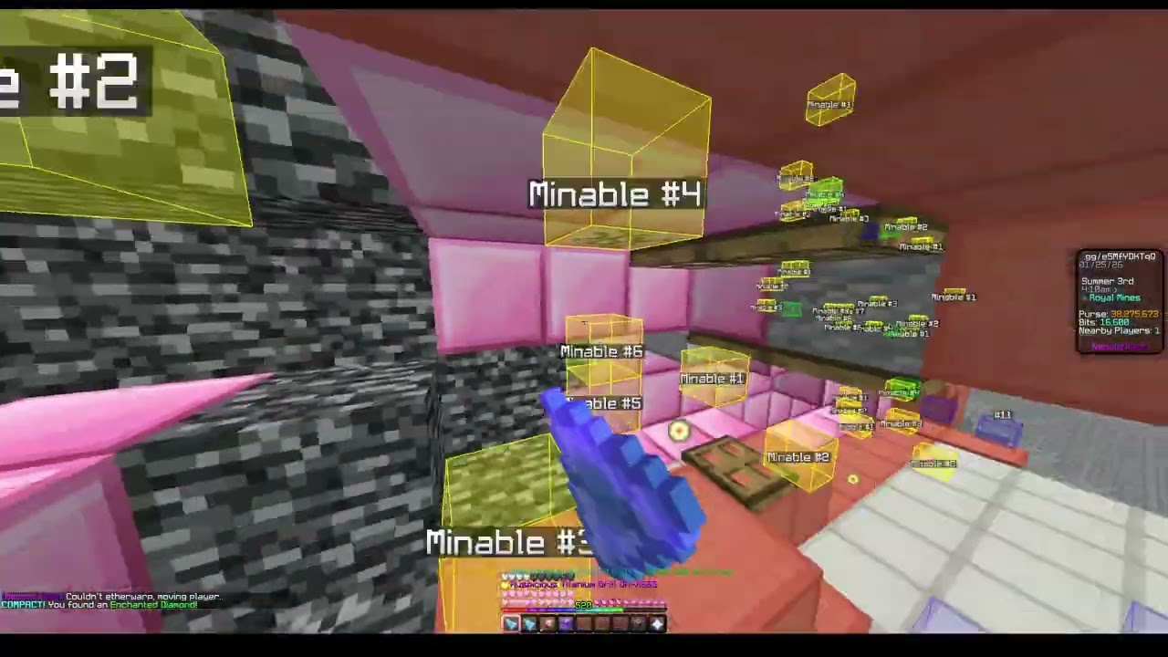 Hypixel Skyblock Diamond Macro | Nebula Client