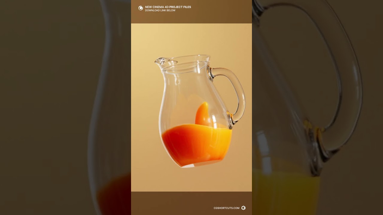 Simple Liquid Fill Setup in Cinema 4D - C4D + Redshift Project Files