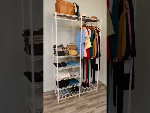 Unboxing VIPEK R4 Garment Rack #VIPEK #unboxing #closetorganization #furniture #home #clothesrack