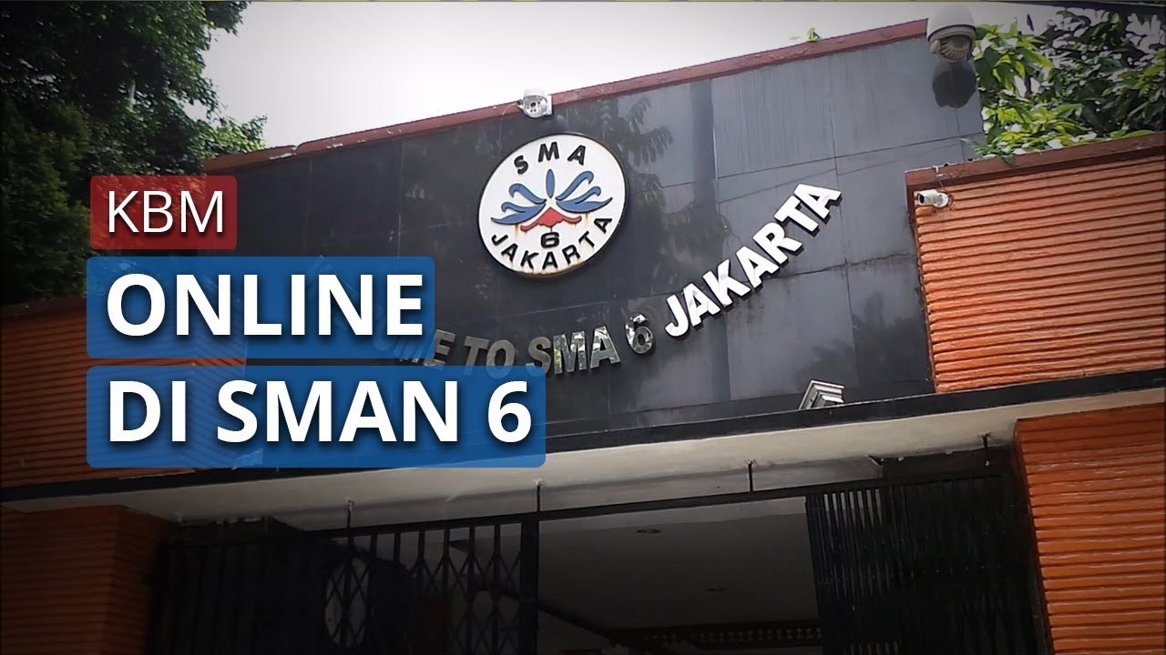 Begini KBM Online Ala SMAN 6 Jakarta Selama Masa Libur Akibat Virus ...