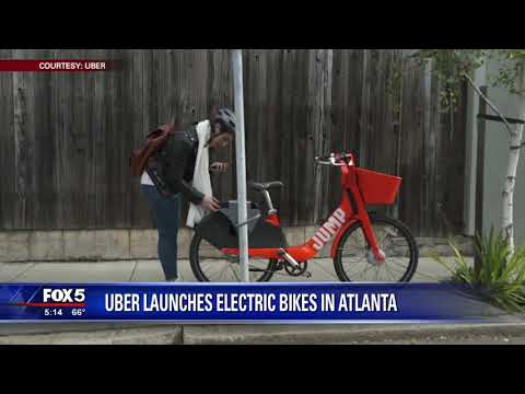 Uber launches electric bikes in Atlanta