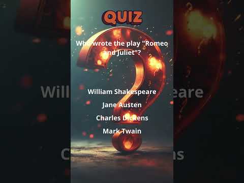 A Trivia Journey Through Art & Literature!