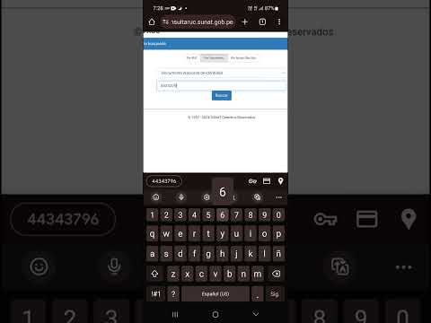 Como consultar RUC 2024
