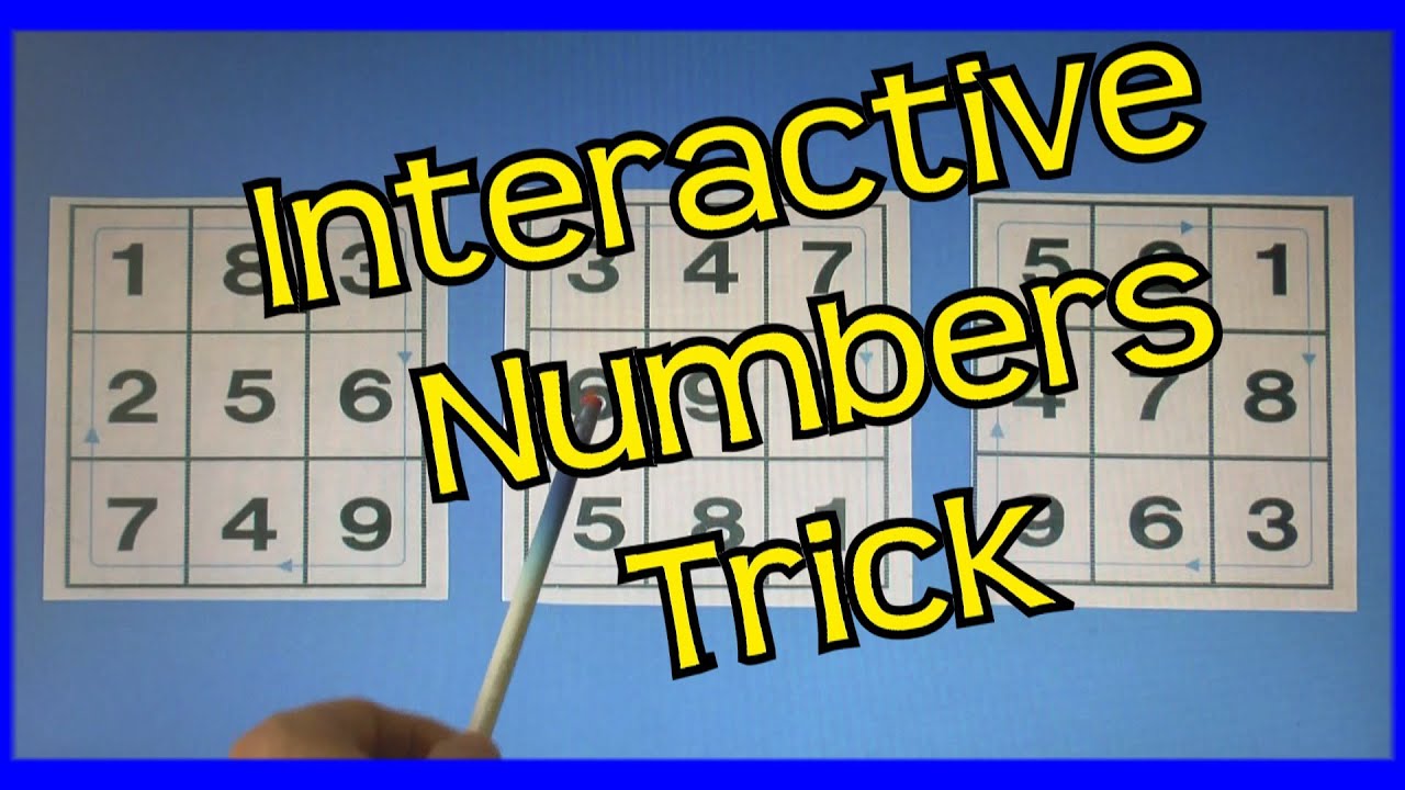 Interactive Numbers Trick
