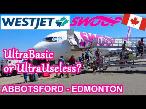 SWOOP Airlines? No, it's WestJet! + WS NEW pricing policy ๐| Flight Review | Vancouver - Edmonton