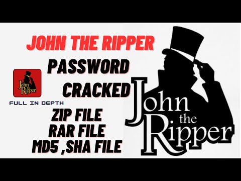 JOHN THE RIPPER : STEP BY STEP COMPLETE FULL DEPTH | CRACKING PASSWORD