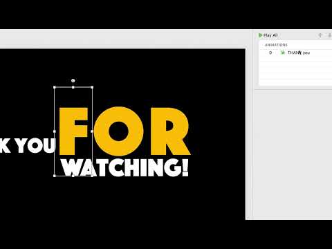 Best Outro: Thank you for watching| slide animation PowerPoint tutorial| ppt presentation template