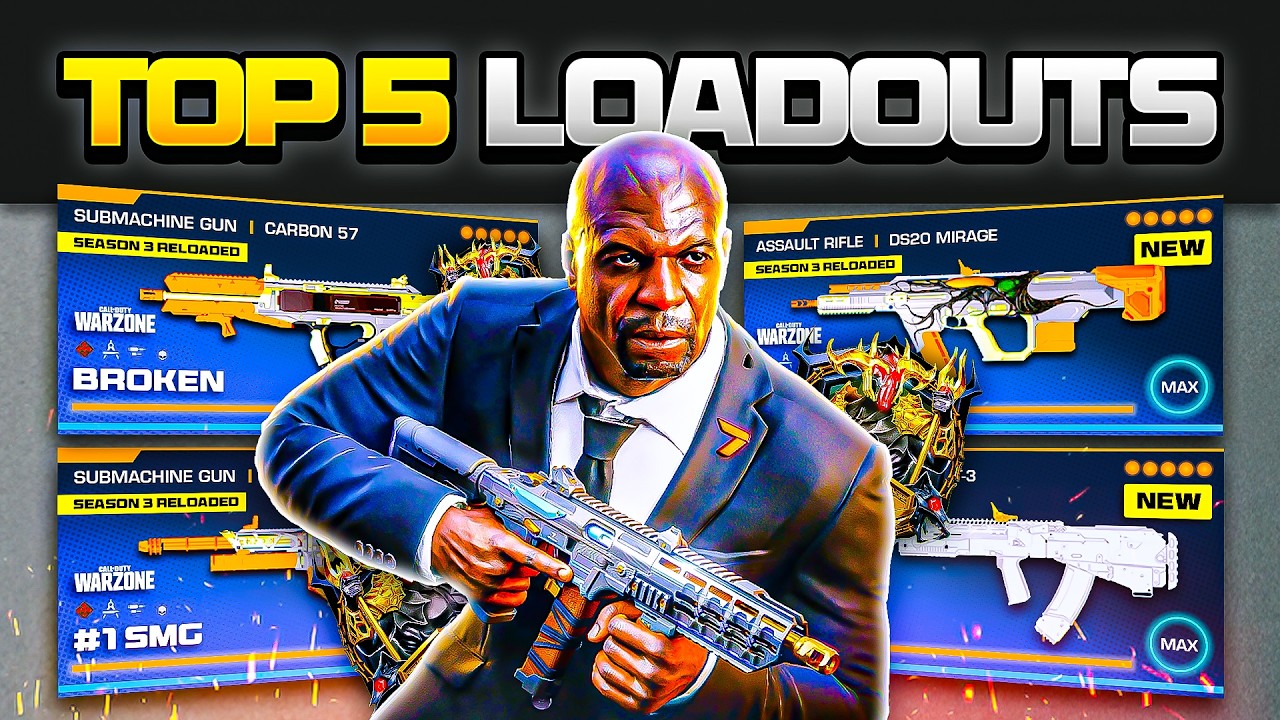 the TOP 5 *BROKEN* META Loadouts in Warzone After the NEW UPDATE! (Warzone BEST Builds)