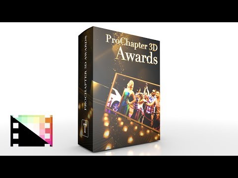 ProChapter 3D Awards - Awards Presentation Environments for Final Cut Pro X - Pixel Film Studios