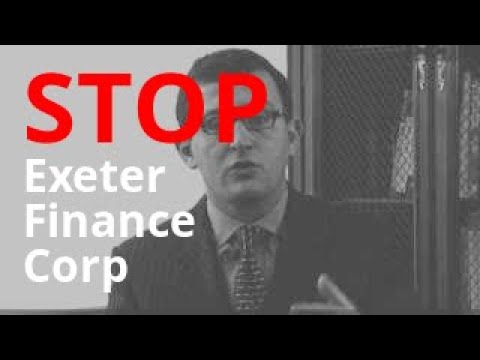 Exeter Finance Corp Calling? | Debt Abuse + Harassment Lawyer