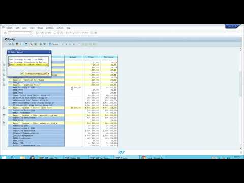 SAP S/4 HANA 060 Starting an SAP standard report from Own Report