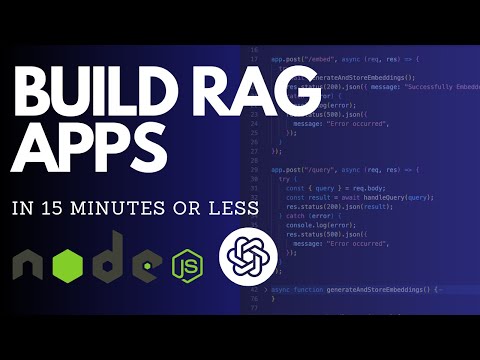 Implement RAG in 15 minutes or less using Node.js, PGVector, Langchain and GPT 4