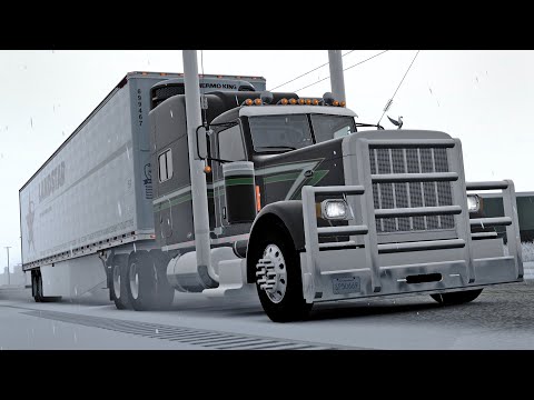 Snowy Drive to Colby Kansas | ATS