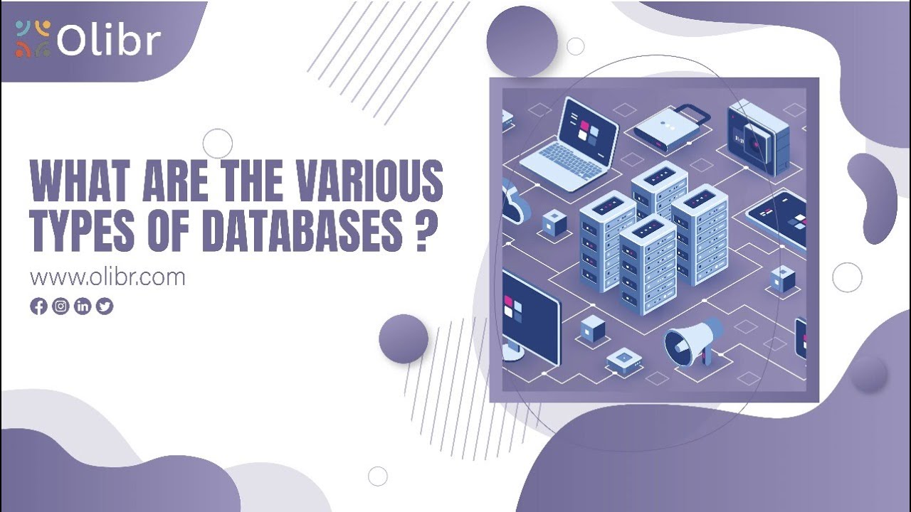 WHAT ARE THE VARIOUS TYPES OF DATABASES?
