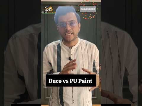 PU vs Duco Paint #gharbanaao #paint