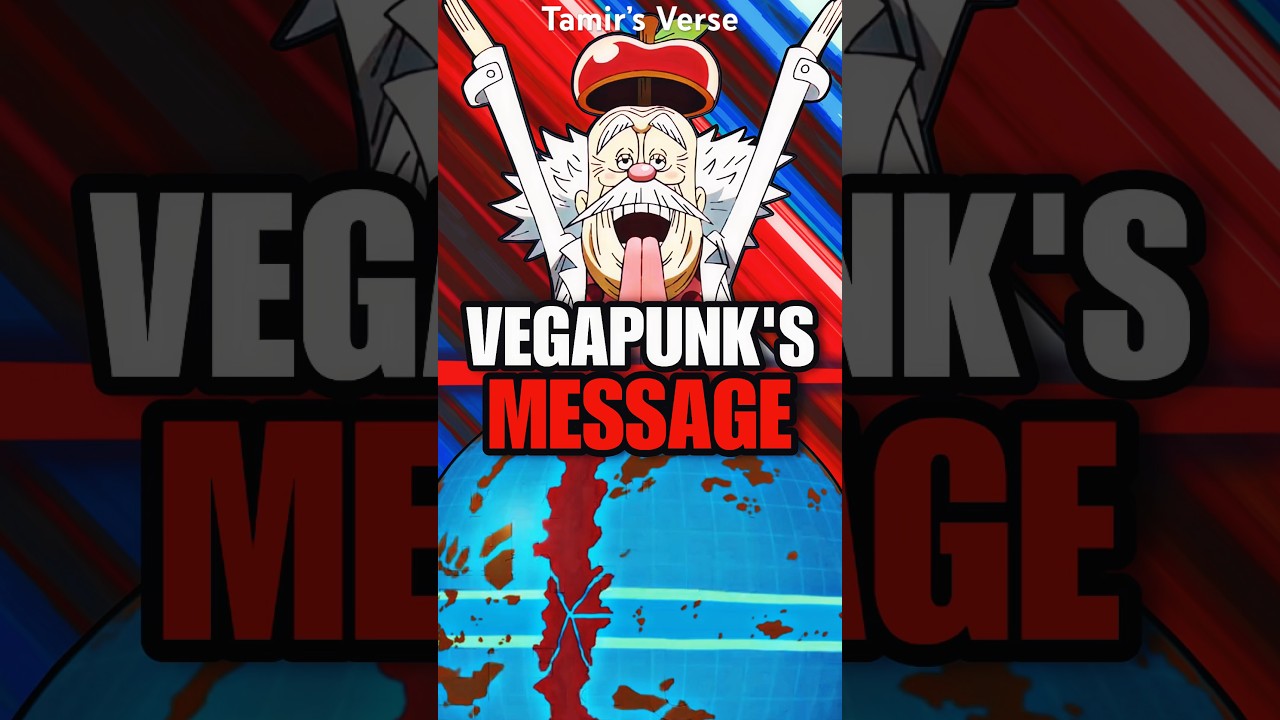 Everything From Vegapunk’s Final Message You May Of MISSED! #anime #onepiece #luffy #shorts