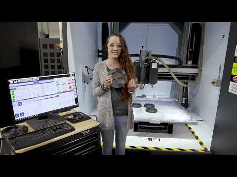 Titan Series | Hybrid Additive and Subtractive Manufacturing | Pellet + Spindle 3D Printers