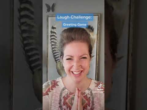 Laughter Yoga: Greeting Game #laughteryoga #laughteryogaleader #justlaugh #lawofhappy