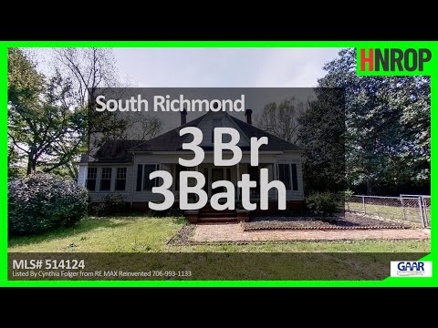 #AugustaListingAuthority Blythe 3Br 3Ba Home | Small town living at it's best. Away from every d...