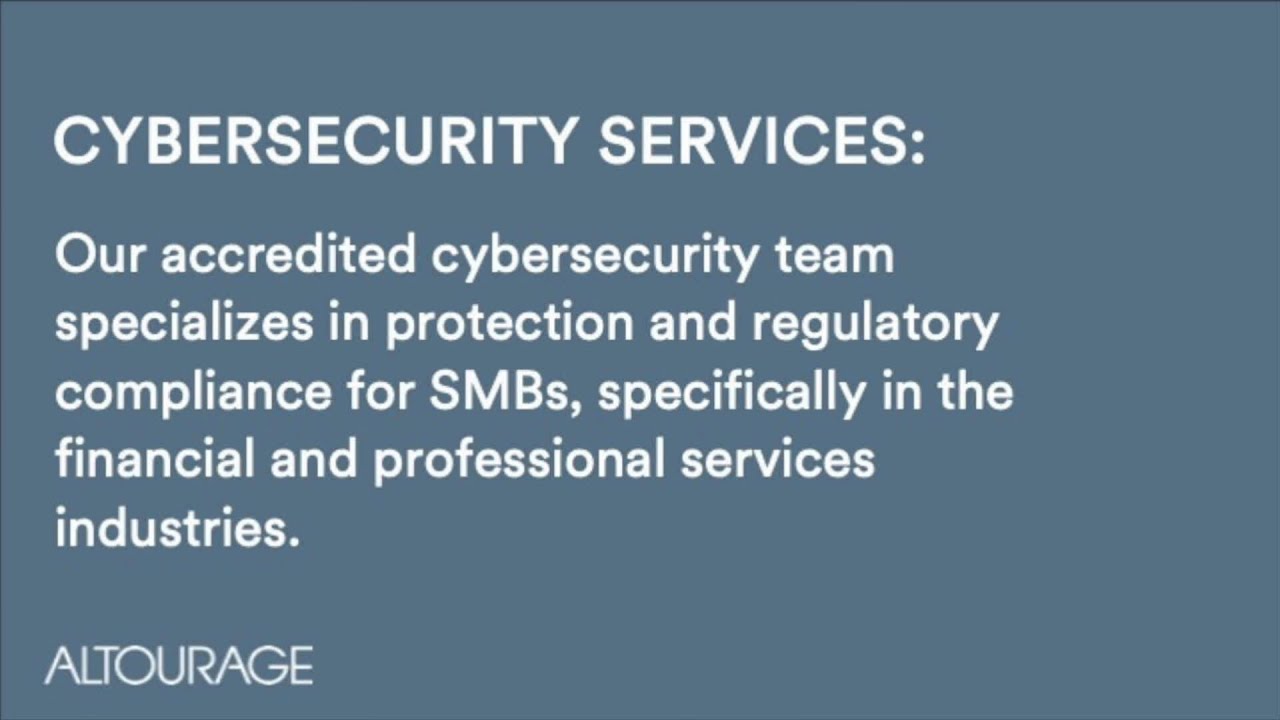 Altourage Cybersecurity Services