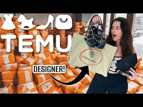 I found tons of *DESIGNER* items on TEMU đź‘€ | TEMU WHAT I ORDERED VS WHAT I GOT