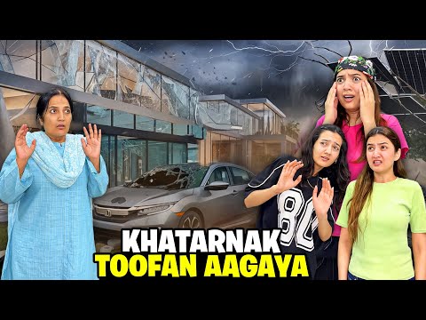Khatarnak Toofan AaGaya😱|Ghar Ka Bhot Nuksan Hogaya💔|Humara Solar Toot Gaya😭|Sistrology
