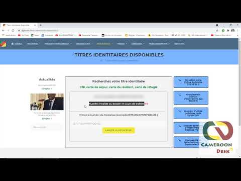 CNI disponible au Cameroun: Comment vérifier la disponibilité de sa CNI en ligne