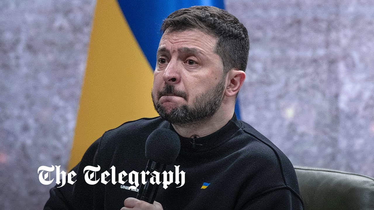 Volodymyr Zelensky marks war anniversary with tears – and a defiant ...