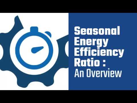 Seasonal Energy Efficiency Ratio SEER Overview