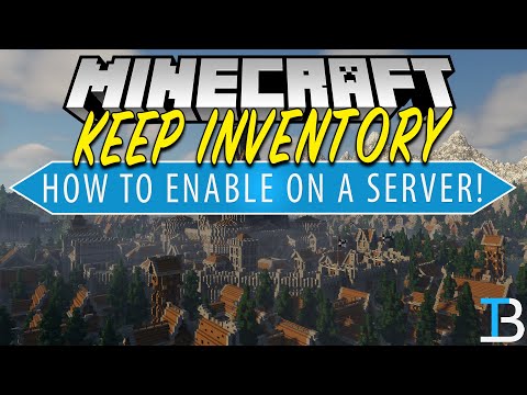 How To Turn on Keep Inventory on a Minecraft Server (Enable KeepInventory)
