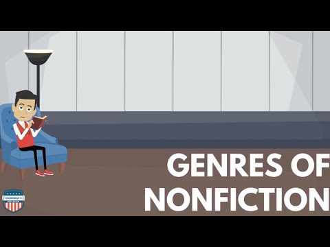 Genres of Nonfiction Reading - Educational Language Arts Video for Elementary Students & Kids