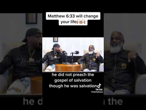 Matthew 6:33 will change your life!