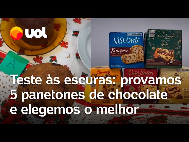 Bauducco, Nestlé, Visconti e mais: saiba qual tem o melhor chocotone