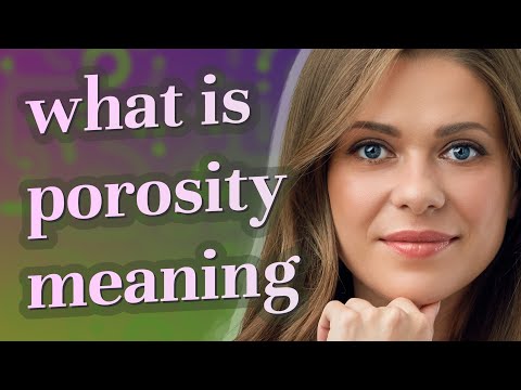 Porosity | meaning of Porosity