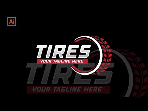 How to Make Racing Tire Logo in Adobe Illustrator Like a Pro!