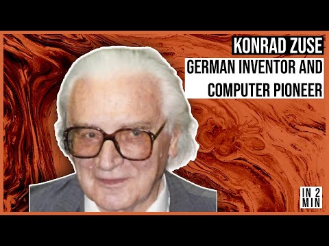 Konrad Zuse: German inventor and computer pioneer