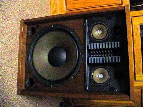 Sansui SP-3500 Speakers demo for ebay