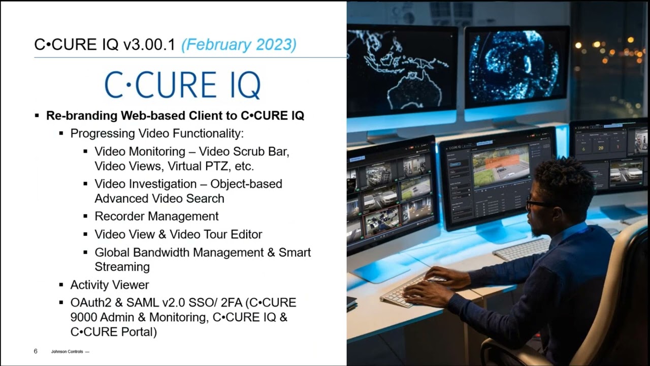 Introducing C•CURE IQ Security Client v3.00.1