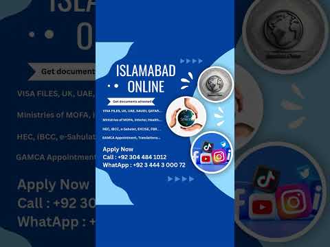 SimplifyyourdocumentationneedsinIslamabad.Weexpertlyhandleprocessesforvisas(UK,UAE,KS...