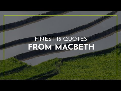Finest 15 Quotes from Macbeth ~ Most Popular Quotes ~ Tough Quotes