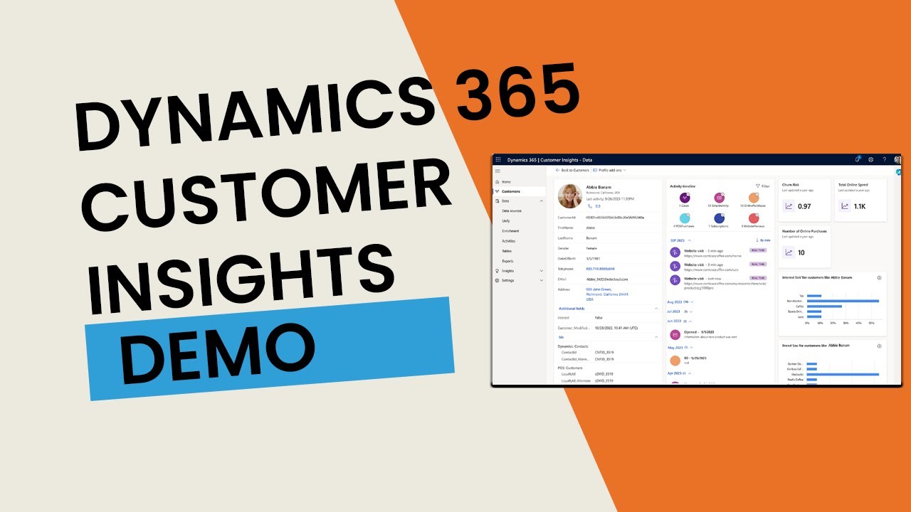 Dynamics 365 Customer Insights Demo